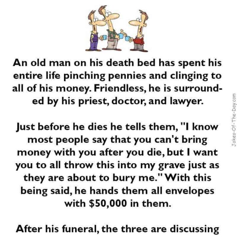 An Old Man on His death-bed – Funny Joke | Jokes Of The Day