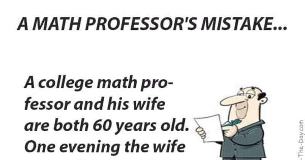 Math Professor’s Mistake | Jokes Of The Day