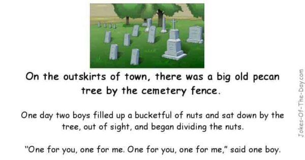 Two Boys In The Cemetery | Jokes Of The Day