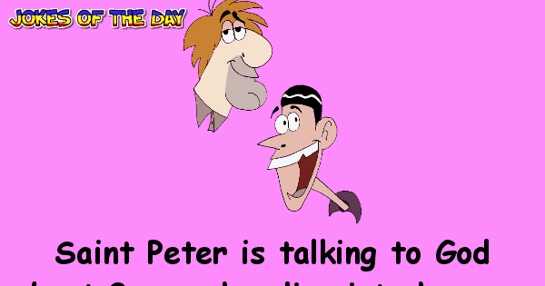 Saint Peter asks, Tell me what the purpose of Easter is | Jokes Of The Day