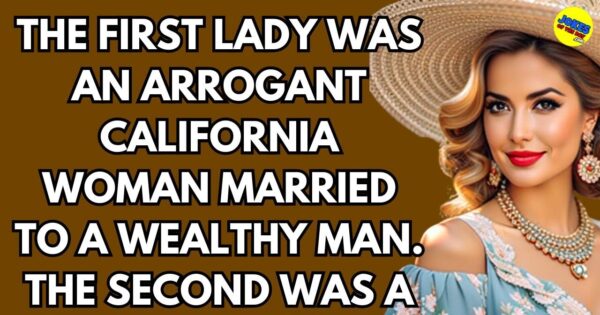 Joke: The first lady was an arrogant California woman married to a ...